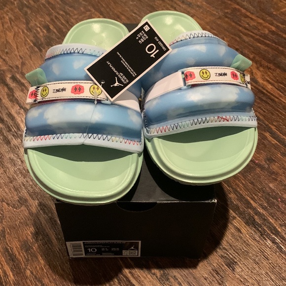 Jordan | Shoes | J Balvin X Jordan Super Play Slide | Poshmark